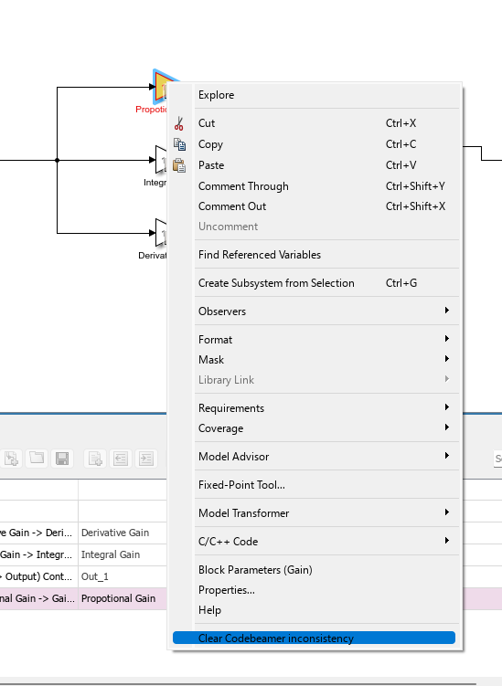 Codebeamer - Simulink Integration