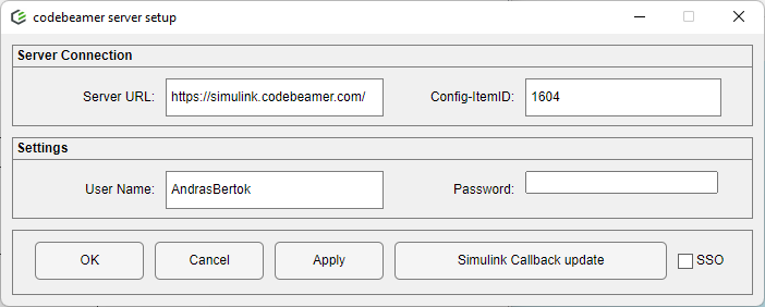 Codebeamer - Simulink Integration